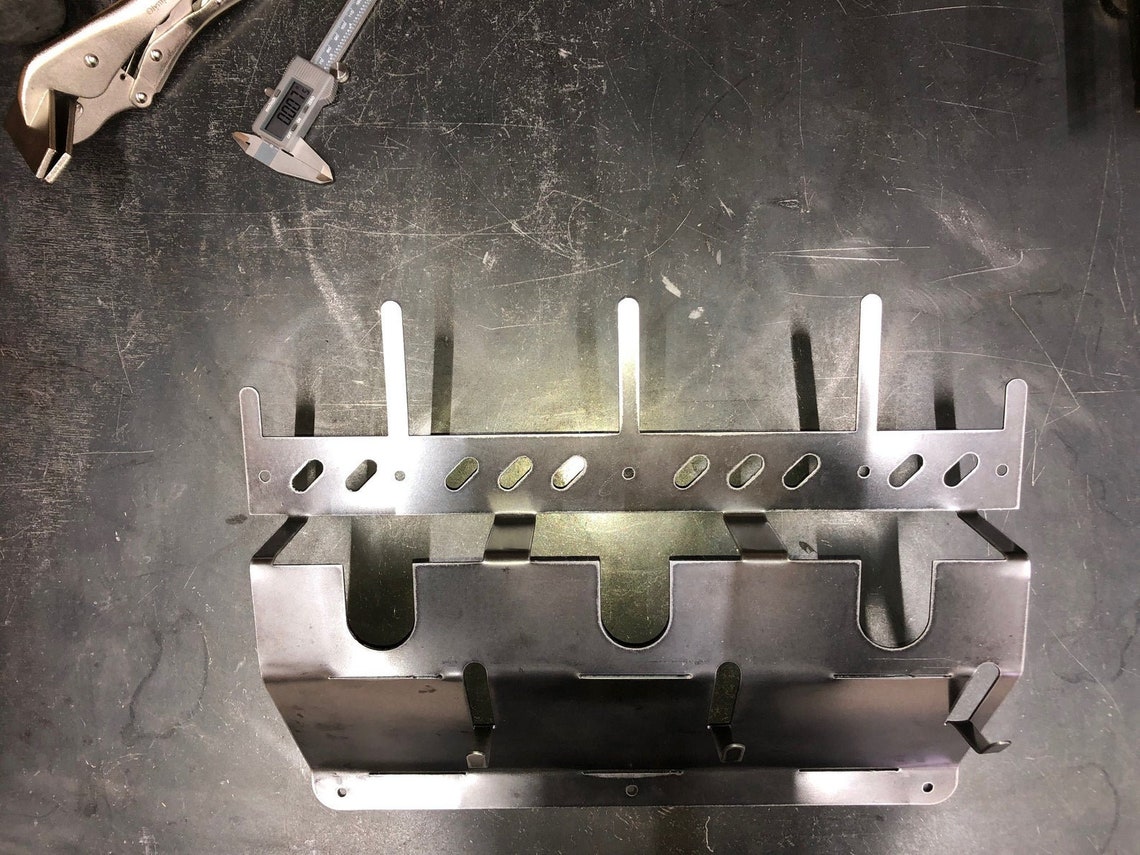 6" Angle Grinder Holder Rack DXF Files for Plasma Cut, Workshop, Garage ...