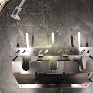 6" Angle Grinder Holder Rack DXF Files for Plasma Cut, Workshop, Garage ...