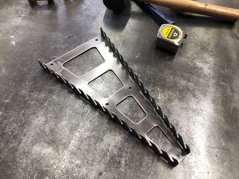 Wrench Holder 16 Tool Rack DXF Files for Plasma Cutting, Toolbox ...