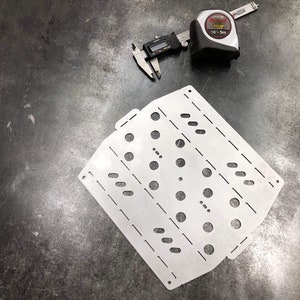 Spark Plug Storage Caddy 16 Rack Wide DXF File for Plasma, Garage ...