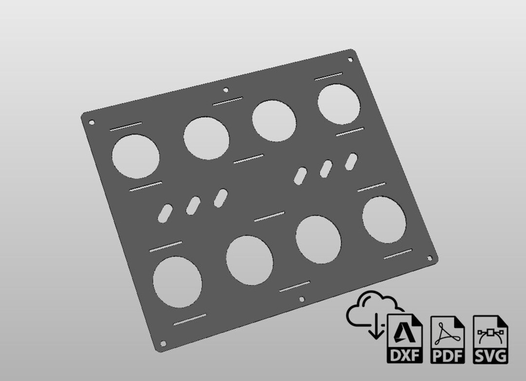 TIG Filler Rod Holder Storage Rack Plasma DXF Files, Garage, Workshop ...