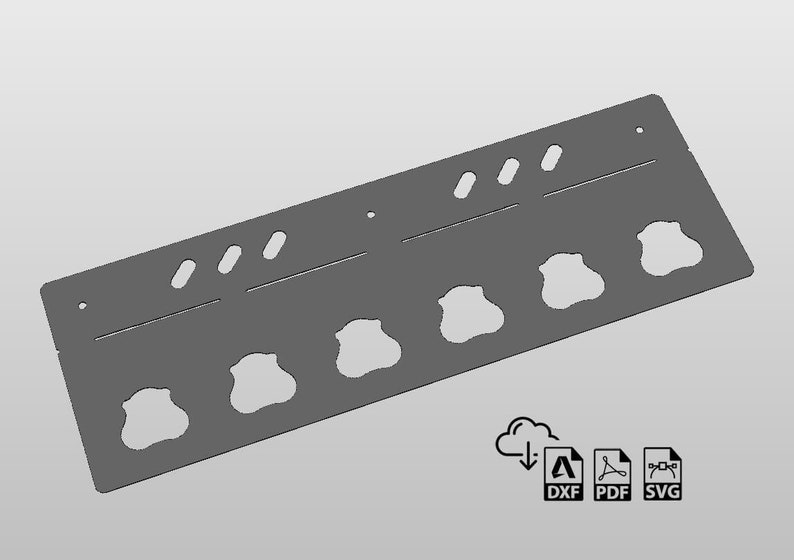 Milwaukee M12 6-battery Holder, DXF Files for Plasma Cut, Garage ...
