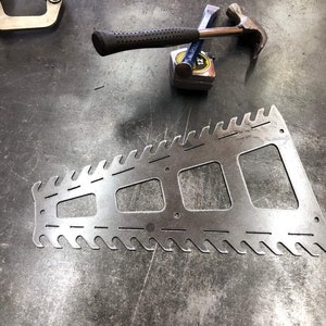 Wrench Holder 16 Tool Rack DXF Files for Plasma Cutting, Toolbox ...