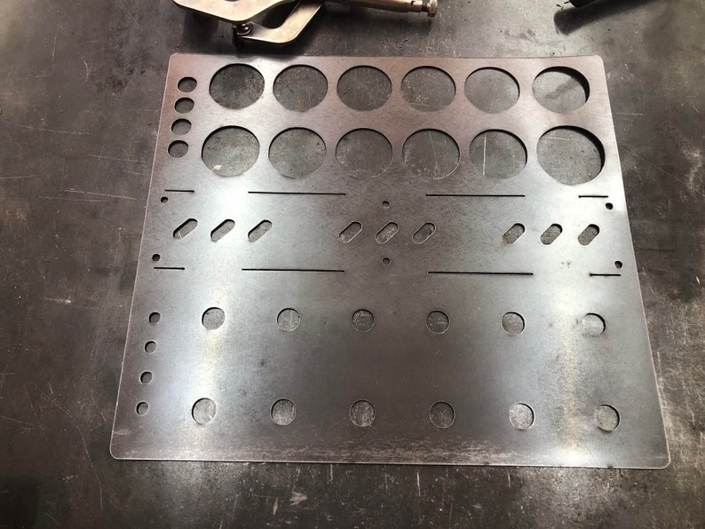 Caulk Tube Storage 12 Holder Rack, DXF Files for Plasma, Garage ...