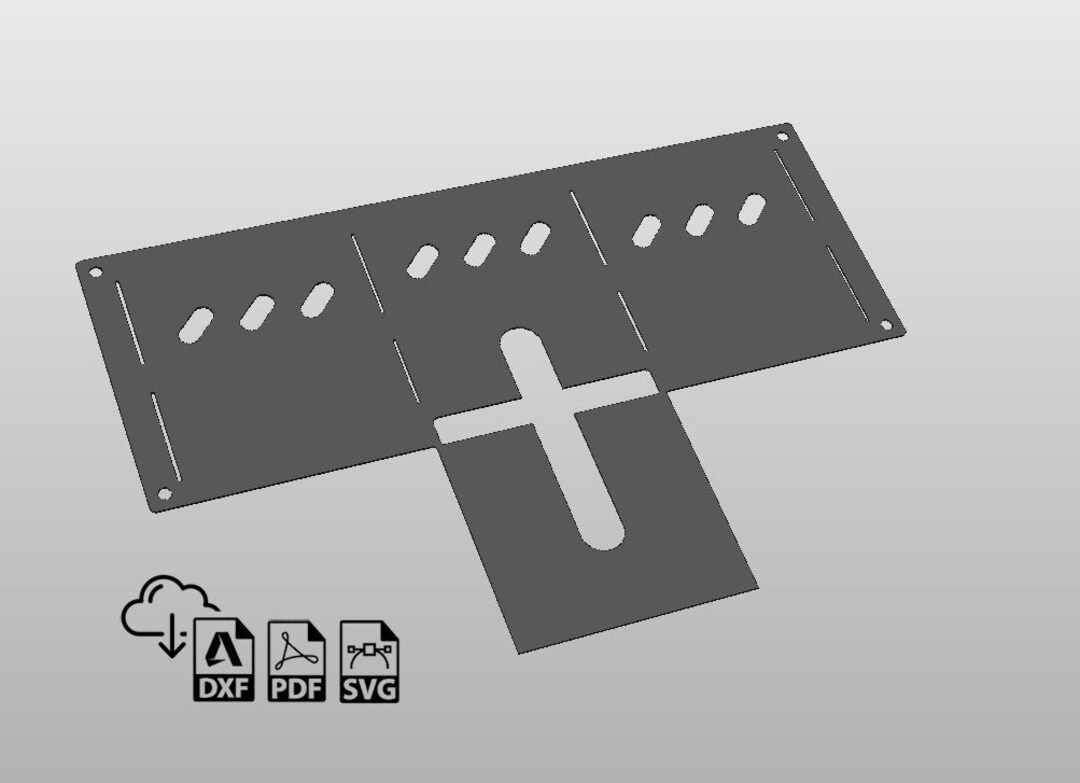 4.5in Disc Dispenser, DXF Files for Plasma, Garage, Workshop, Angle ...