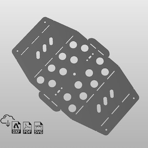 Spark Plug Storage Caddy 16 Rack DXF File for Plasma, Garage, Workshop ...