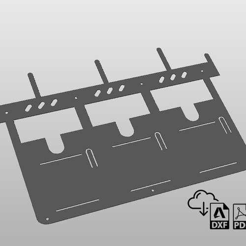 6 Angle Grinder Holder Rack DXF Files for Plasma Cut - Etsy