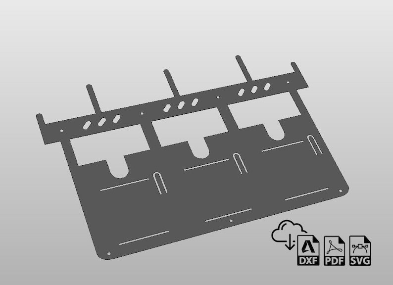 6" Angle Grinder Holder Rack DXF Files for Plasma Cut, Workshop, Garage ...