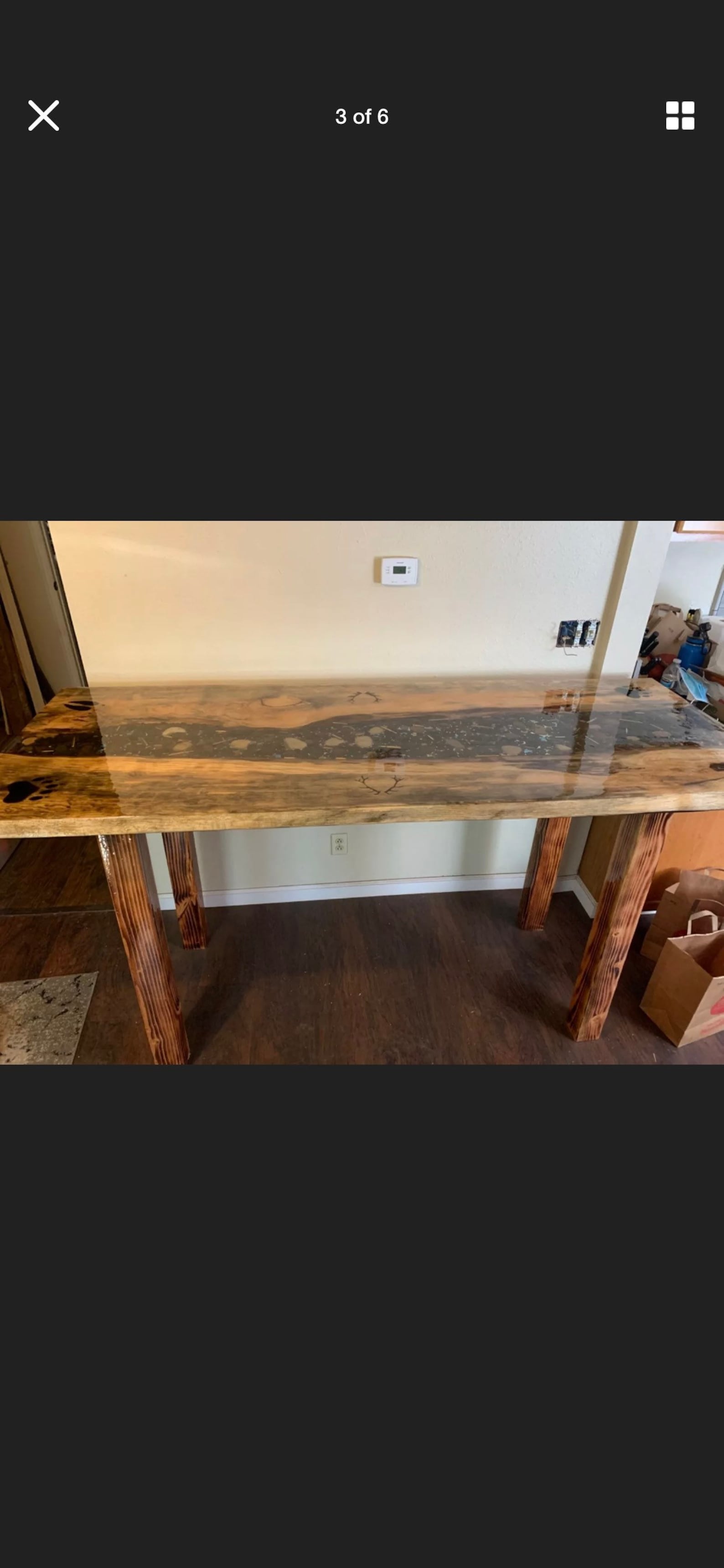 Outdoor Themed Epoxy River Table - Etsy