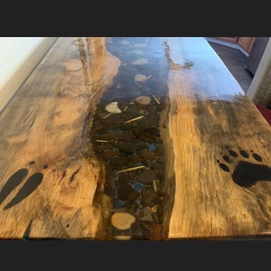 Outdoor Themed Epoxy River Table - Etsy