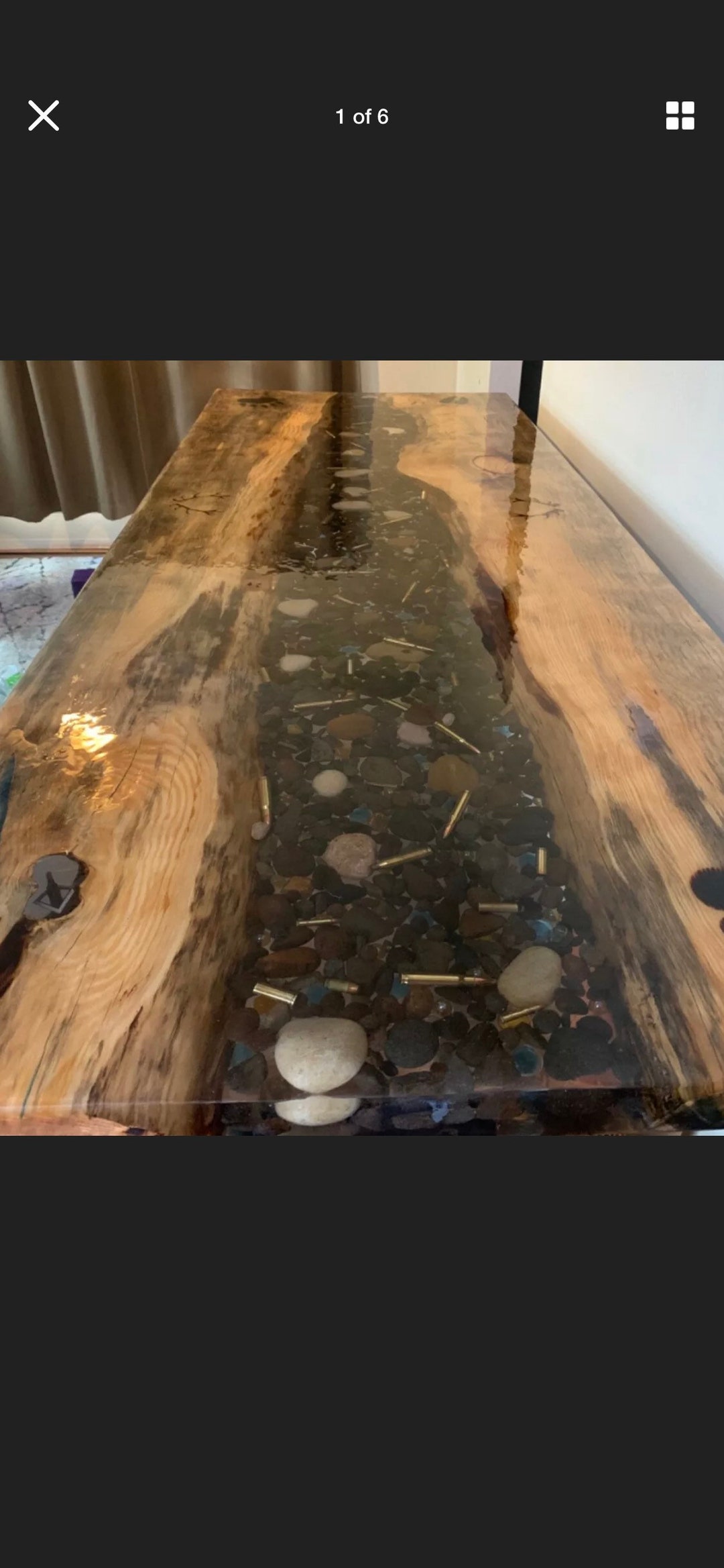 Outdoor Themed Epoxy River Table - Etsy