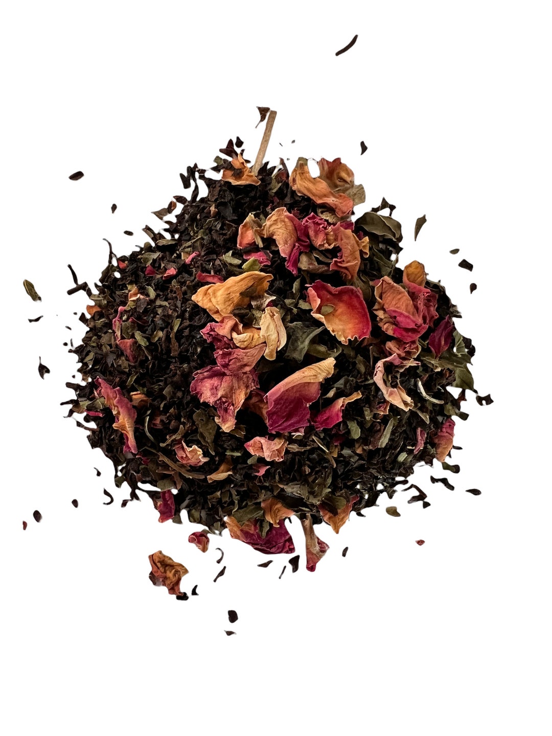 Marley Allure Tea Blend, Black Tea, Mint Tea, Rose Petal Tea, Herbal ...