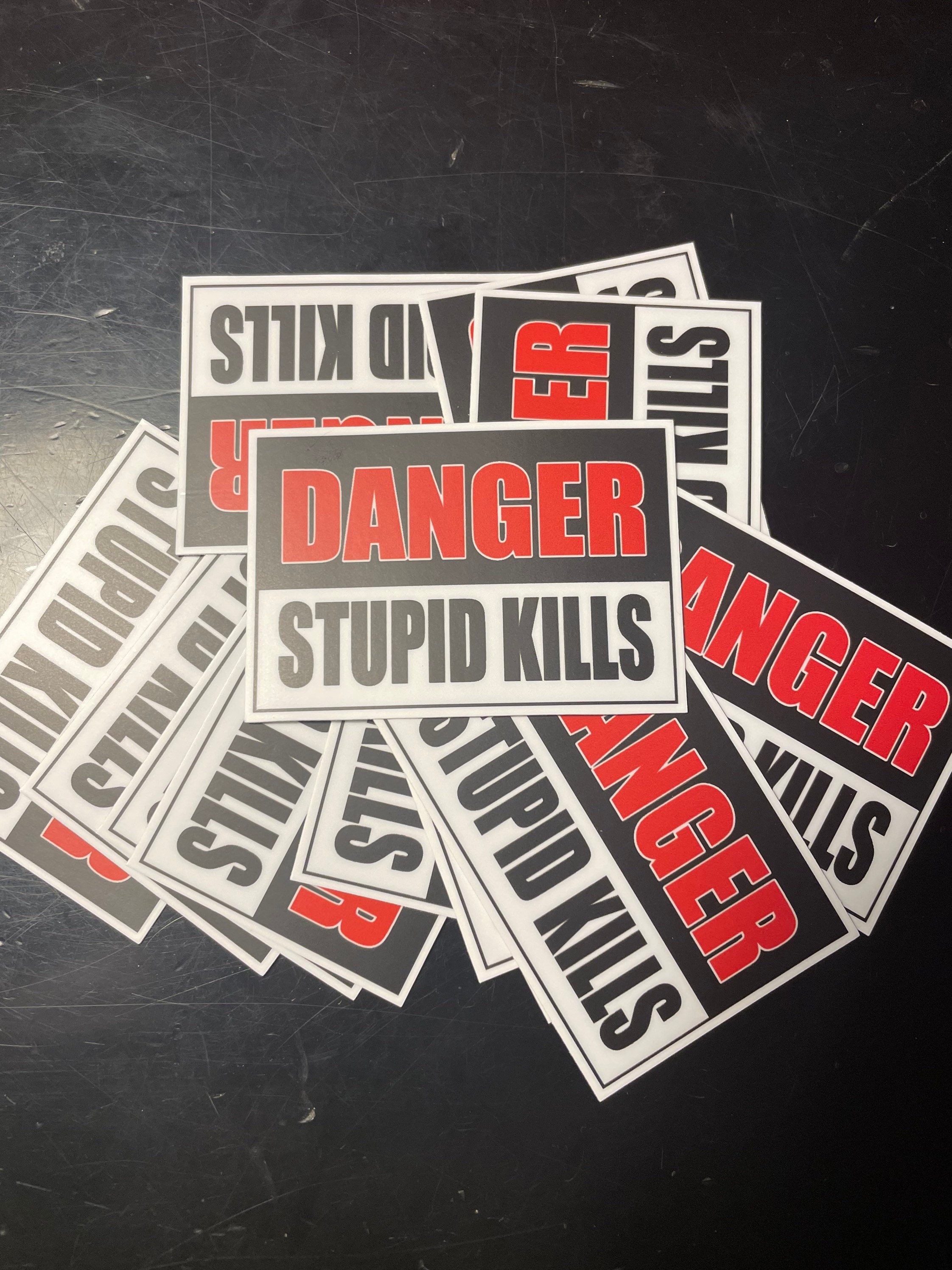 Danger Stupid Kills - Etsy