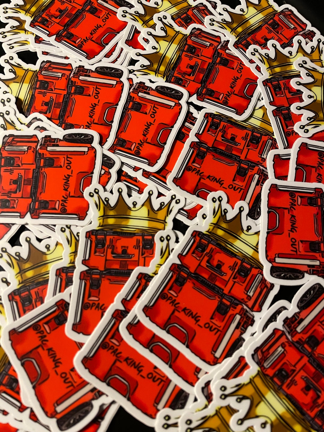 Pac_king_out Stickers - Etsy