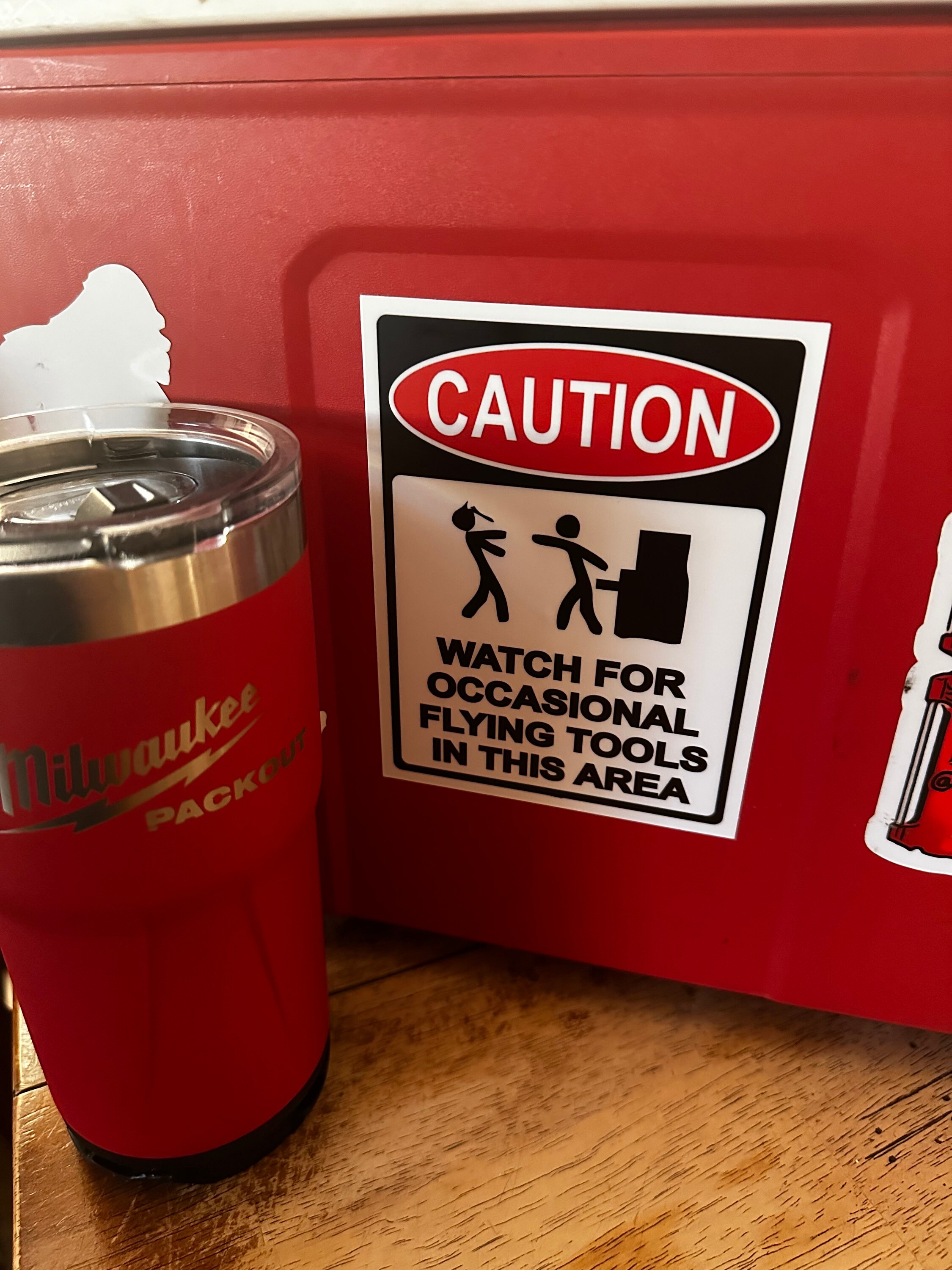 Caution “flying Tools” - Etsy