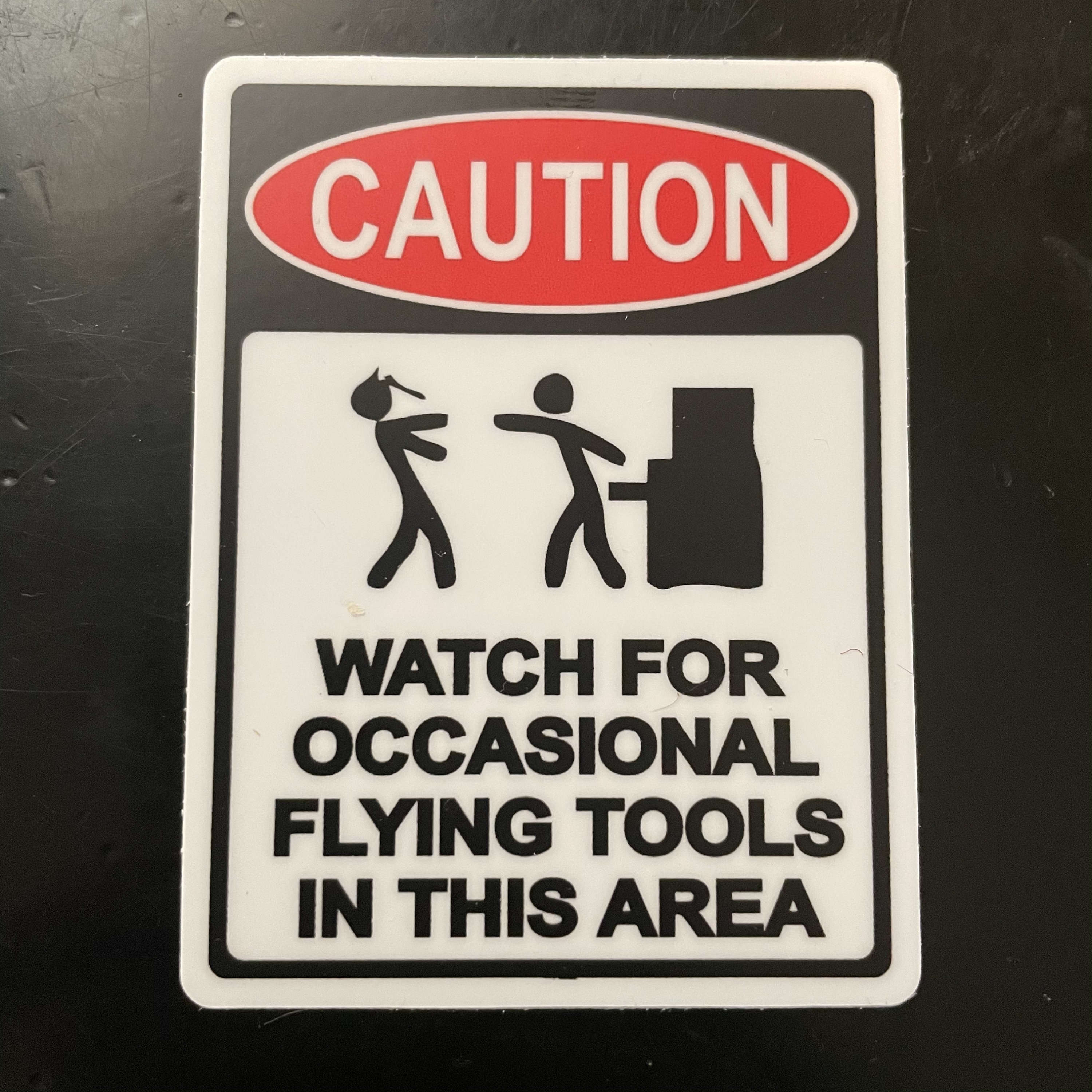 Caution “flying Tools” - Etsy