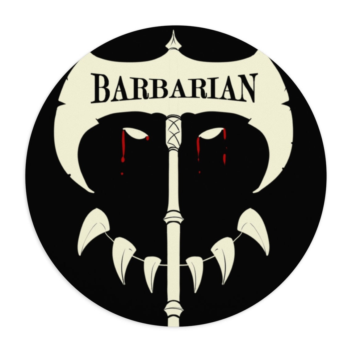 Dnd Dungeons and Dragons Barbarian Class Fantasy Roleplaying - Etsy