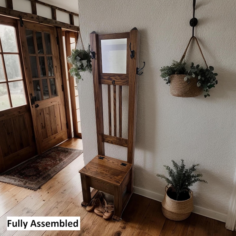 Primitive Antique Hall Table - Etsy