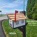 Amish Mailbox - Handmade - Barn Style - Wooden - Tall Prominent Sturdy ...