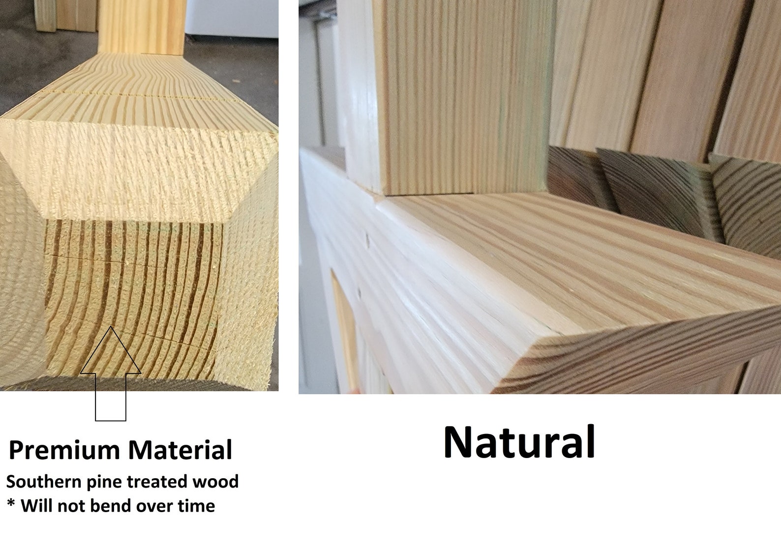 Mailbox Post, Multi Colors, Premium Wood, Southern Pine Treated, Fits ...