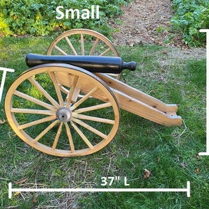 Yard Cannon - Decorative - Amish Handmade - Scale Cannon - Country ...
