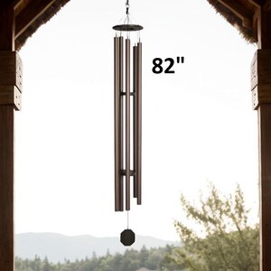 42"-82" Wind Chimes Amish Handmade - Deep Tone - Gifts - Melody - Sound ...