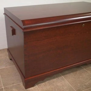 Hope Chest - Amish Handmade Trunk - Storage Box - Vintage Trunk Box ...