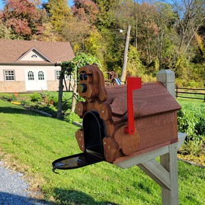 Dog Mailbox Amish Handmade Wooden Metal Insert USPS Approved | Etsy