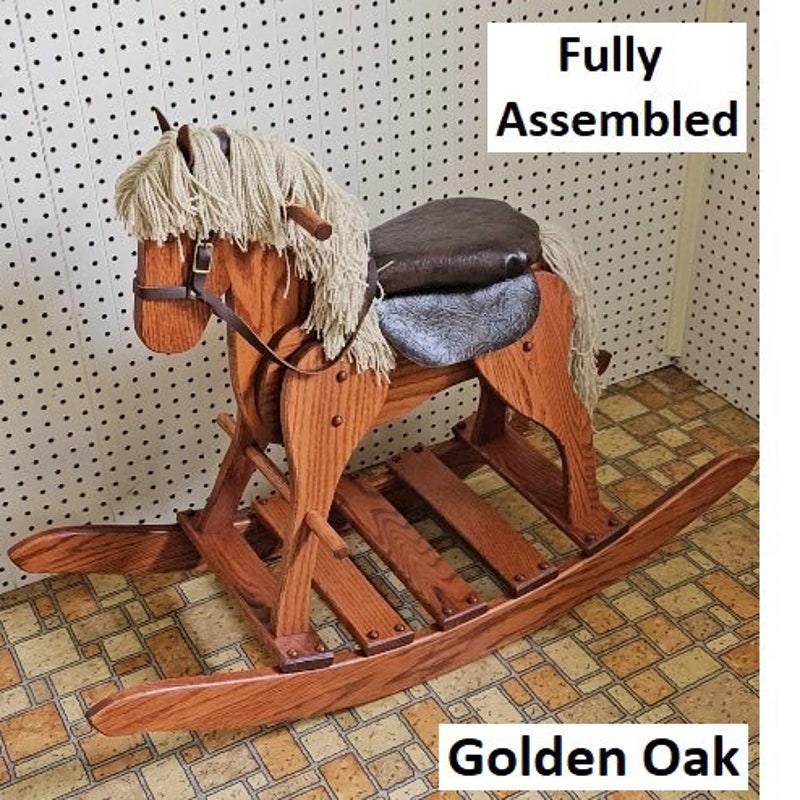 Wooden Rocking Horse - Etsy