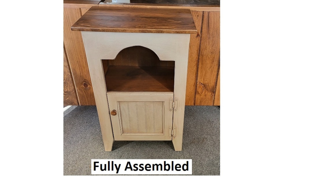 Shelf Stand Fully Assembled Furniture Home Décor Nightstand Living Book ...