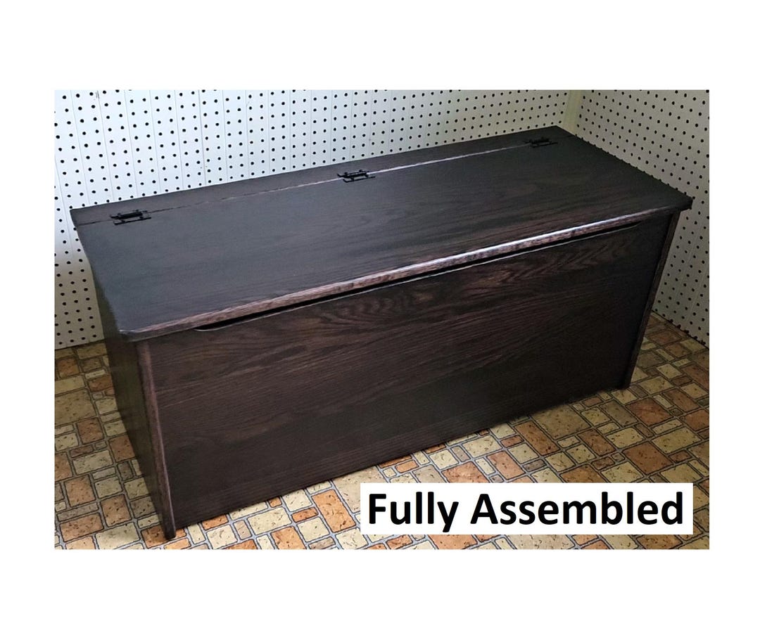 Amish Handmade Trunk - Toy Box - Storage Box - Vintage Chest Box ...