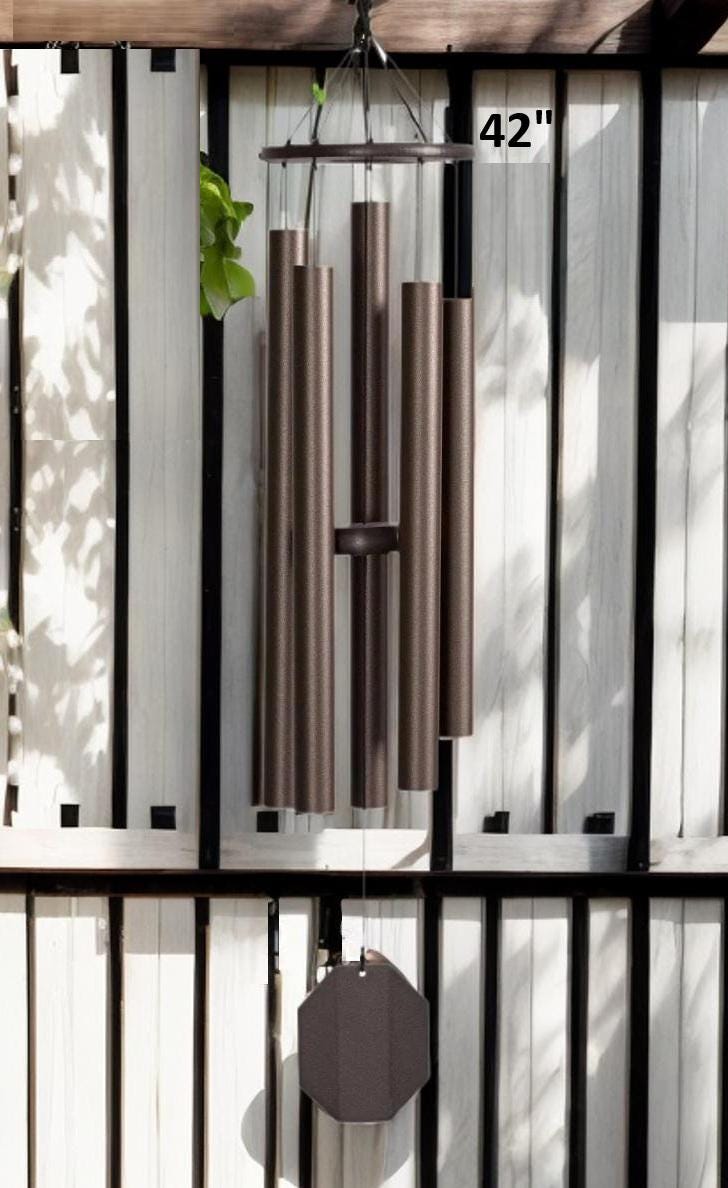 42"-82" Wind Chimes Amish Handmade - Deep Tone - Gifts - Melody - Sound ...