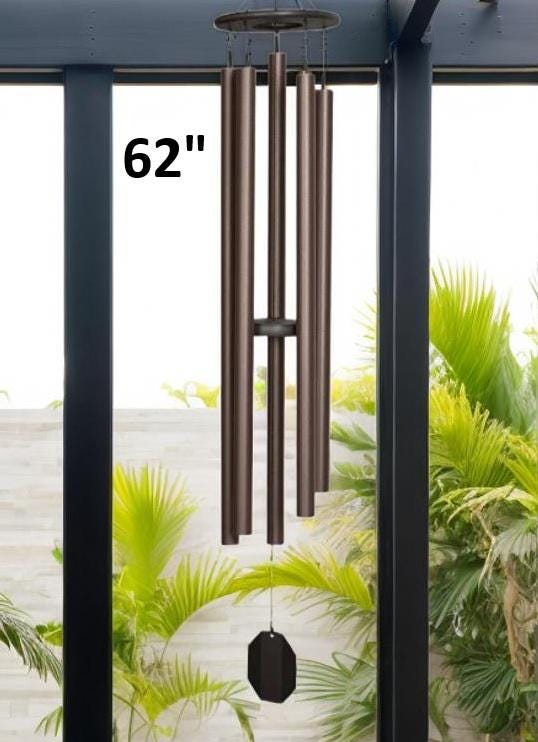42"-82" Wind Chimes Amish Handmade - Deep Tone - Gifts - Melody - Sound ...