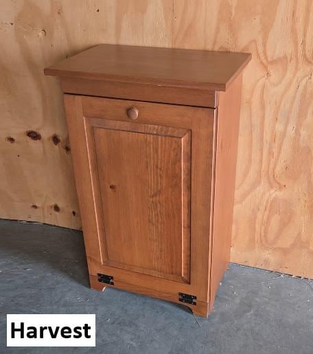 Amish Handmade Pine Tilt-out Trash Bin: Farmhouse Kitchen Cabinet - Etsy