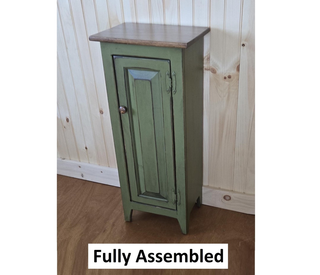 Pantry Cabinet - Amish Furniture - Primitive Jelly Cabinet - Rustic ...