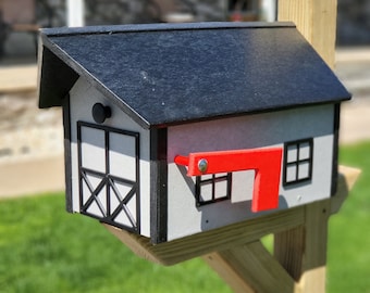 Amish Barn Style Mailbox - Etsy
