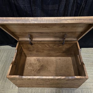 Amish Handmade Trunk - Toy Box - Storage Box - Vintage Chest Box ...