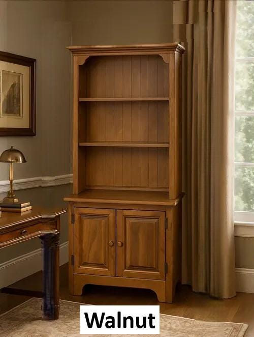 Amish Handmade Farmhouse Cabinet: Poplar Wood Bookcase, Organizer - Etsy