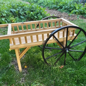 Peddler Cart - Vending Cart - Decorative - Fruit Cart- Amish Handmade ...