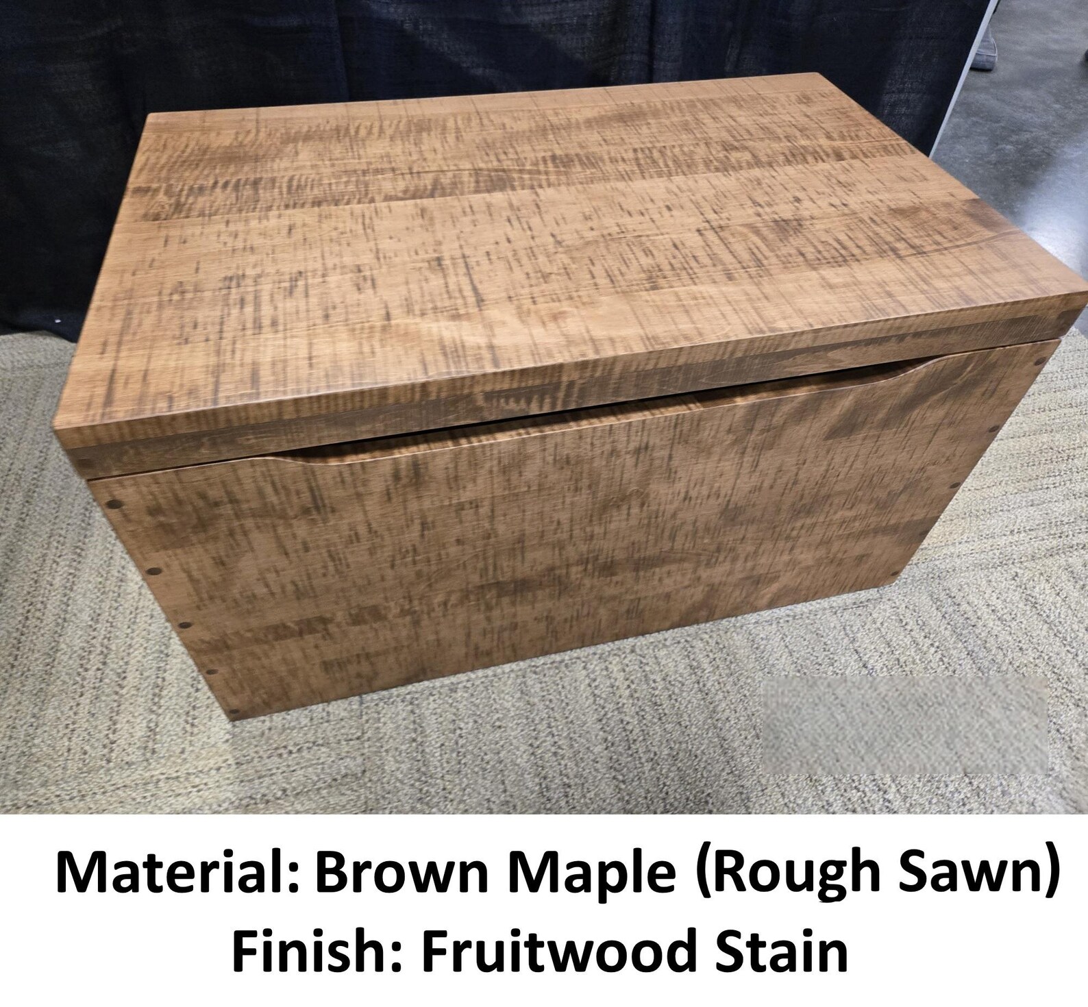 Amish Handmade Trunk - Toy Box - Storage Box - Vintage Chest Box ...
