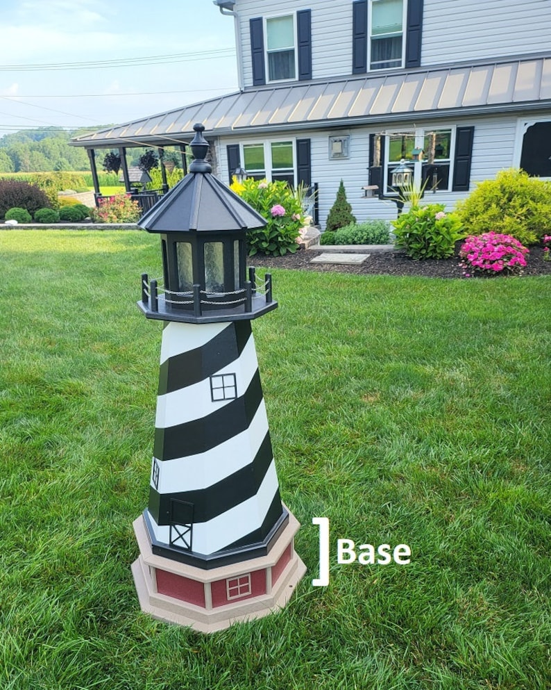 Lighthouse Decor Yard Garden Decoration Outdoor Landscape Cape Hatteras ...
