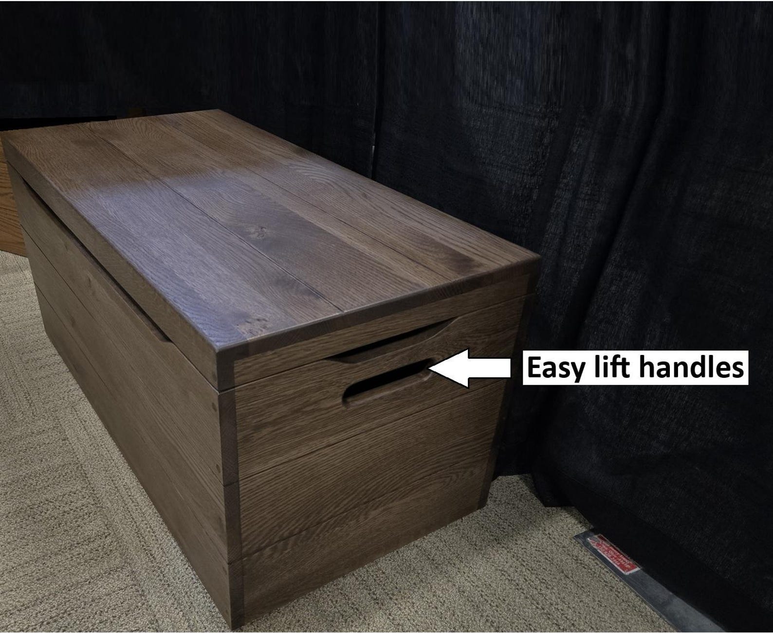 Amish Handmade Trunk - Toy Box - Storage Box - Vintage Chest Box ...