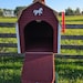 X- Large Amish Mailbox - Barn Design - Handmade - Cedar Roof ...