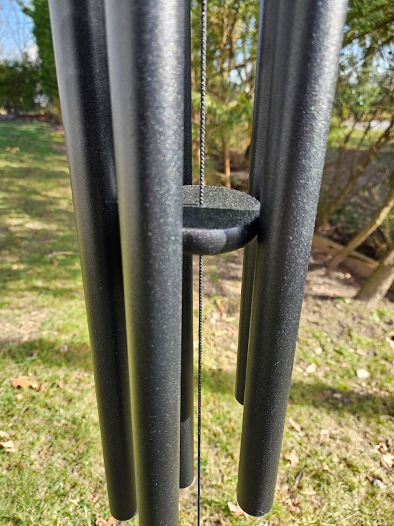 30"-66" Wind Chimes Amish Handmade - Deep Tone - Gift - Aluminum Tubes ...