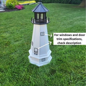 Cape Cod Race Point Solar Lighthouse - Exterior Lighthouse - Amish Made ...