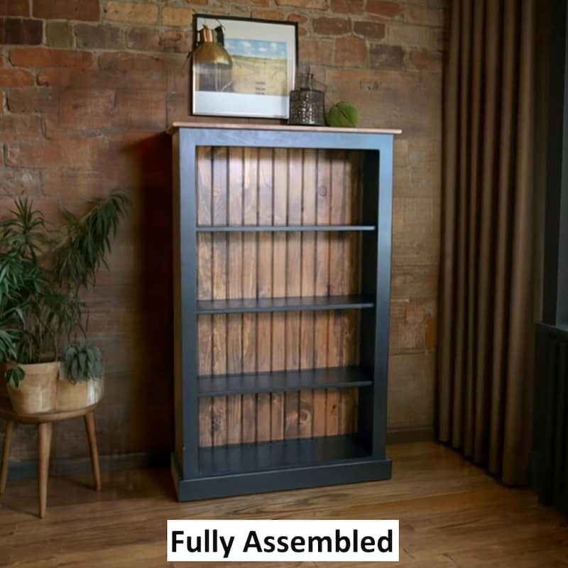 Rustic Bookcase - Etsy