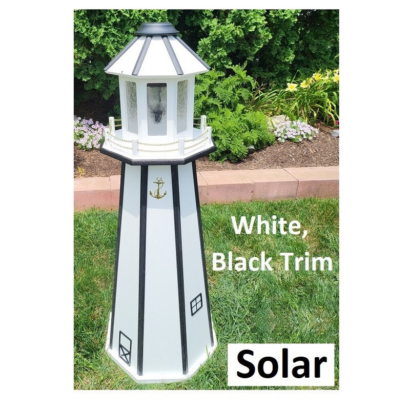 Outdoor Lighthouse Solar - Etsy