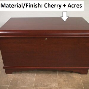 Hope Chest - Amish Handmade Trunk - Storage Box - Vintage Trunk Box ...