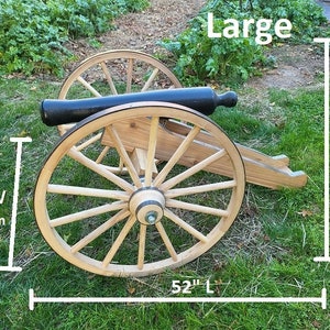Decorative Scale Cannon - Yard Cannon - Antique Cannon - Amish Handmade ...