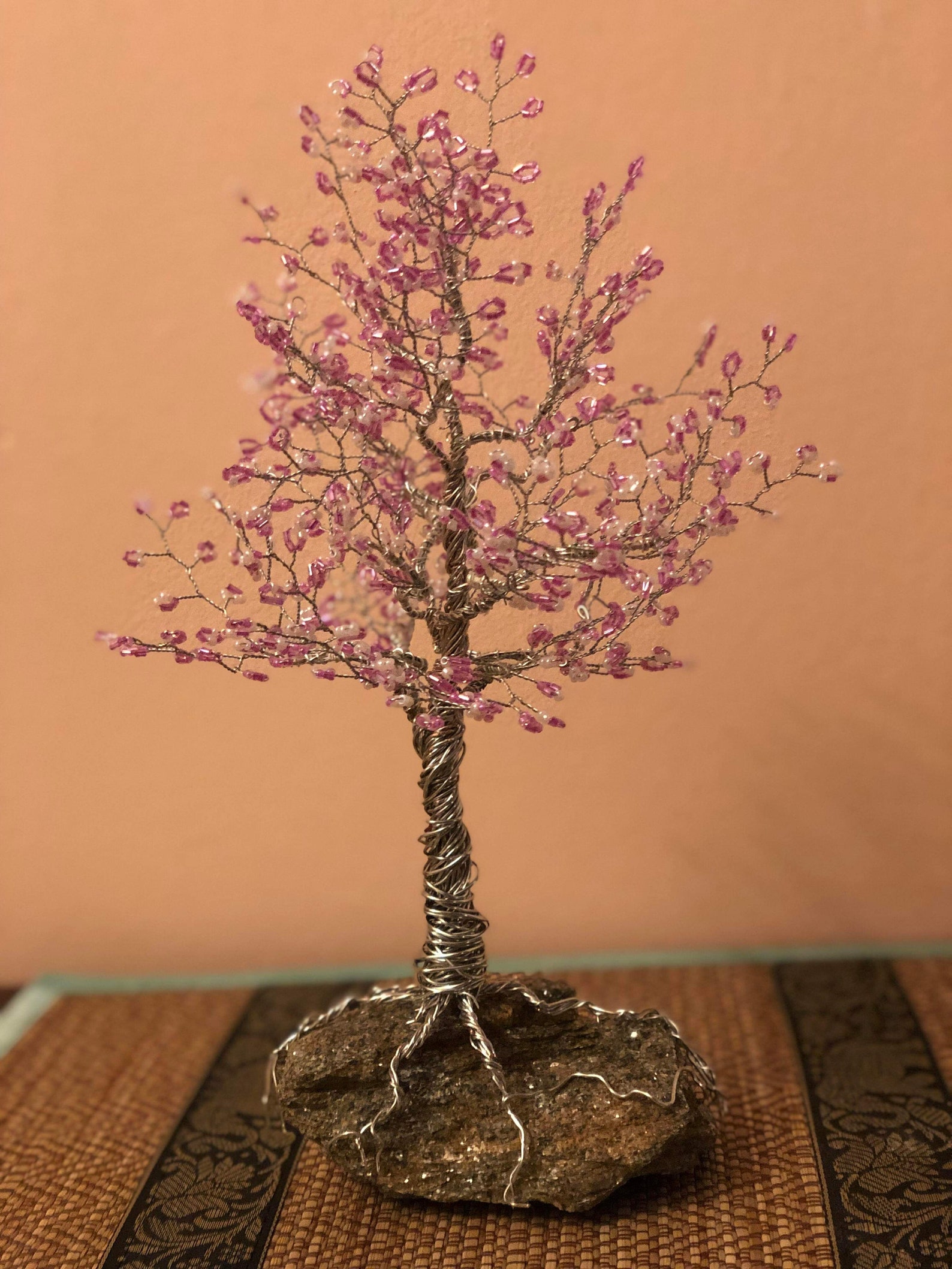 Purple Pink Love Tree - Etsy
